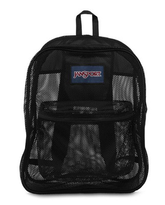 Jansport Mesh Pack Black | D&R
