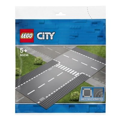Lego City Düz ve T Kavşak 60236 | D&R
