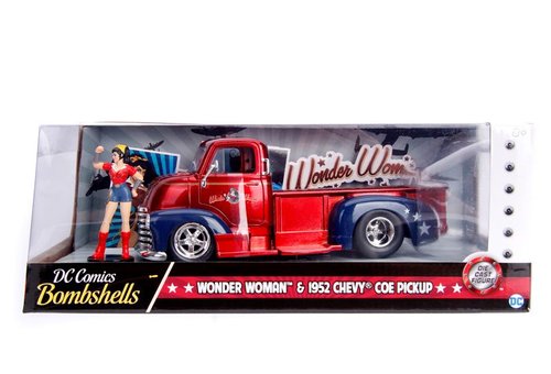 Simba - Jada 1-24 DC Bombshells 1952 Chevy COE Pickup | D&R