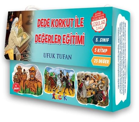 Dede Korkut'la Değerler Eğitimi Seti - 5 Kitap Takım (Ufuk Tufan ...
