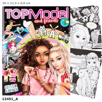 Topmodel Colour & Design Book | D&R