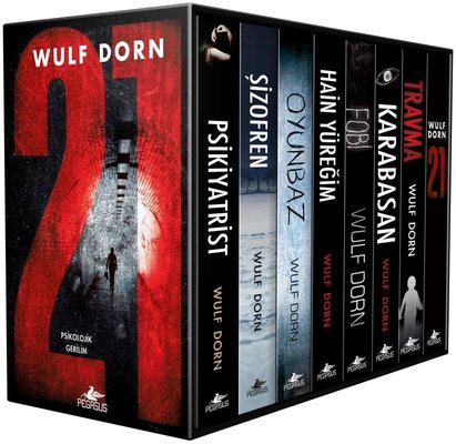 Wulf Dorn Psikolojik Gerilim Kutulu Özel Seti - 8 Kitap Takım (Wulf ...