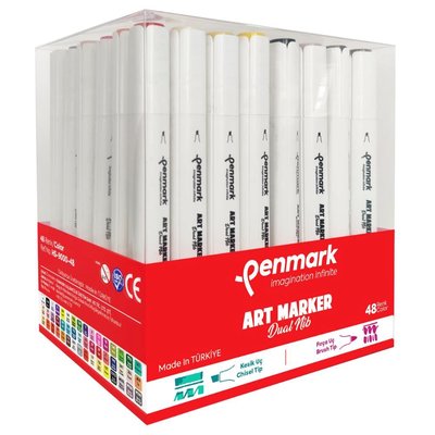 Penmark Marker's Art Brush Kalem 48 Li Set | D&R