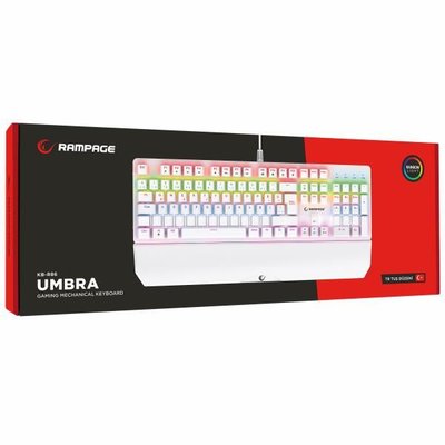 Rampage Kb-R86 Umbra Blue Switch Mekanik Gaming Klavye | D&R