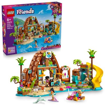 Lego Friends Family Vacation Beach Resort 42673 | D&R