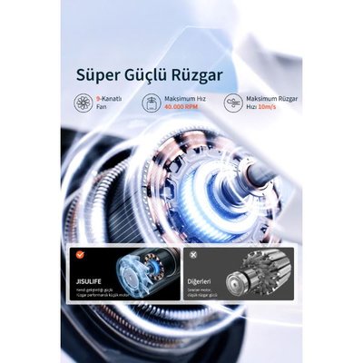 Jisu Life Handheld Fan Life9 Siyah | D&R