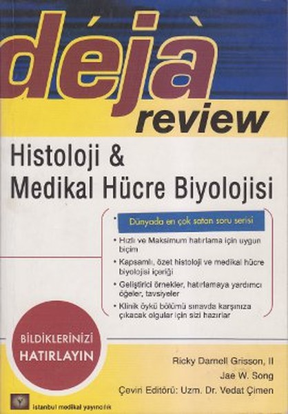 Deja Review - Histoloji ve Medikal Hücre Biyolojisi (Ricky Darnell ...