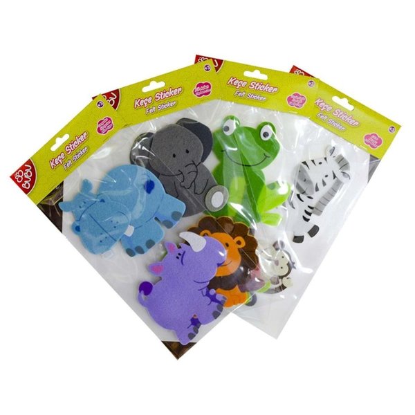 Bu-Bu Büyük Keçe Sticker Hayvanlar Bubu-Sts011 | D&R