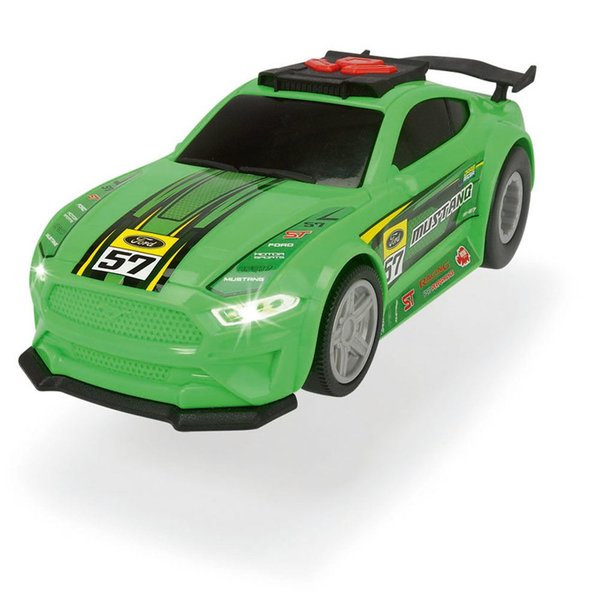 Dickie Ford Mustang Wheelie Raiders Sesli/Işıklı Yeşil Araba | D&R