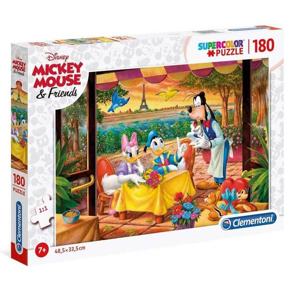 Clementoni Mickey Mouse & Friends 180 Parça Puzzle 29296 | D&R