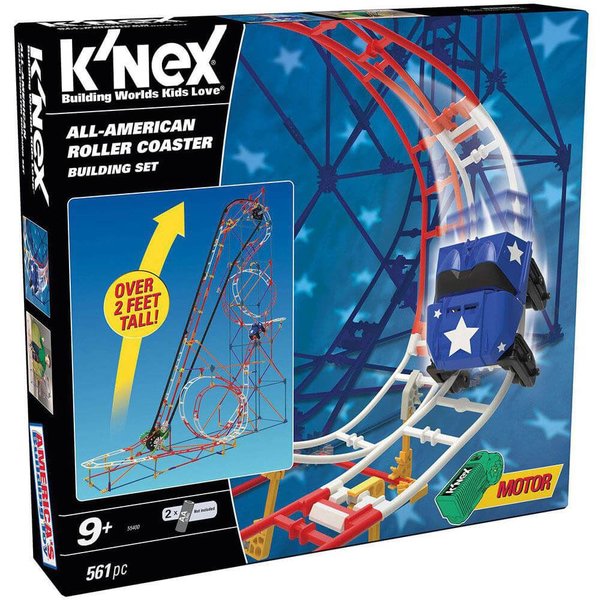 KNex All Star Adventure Roller Coaster Seti (Motorlu)Thrill Ride | D&R