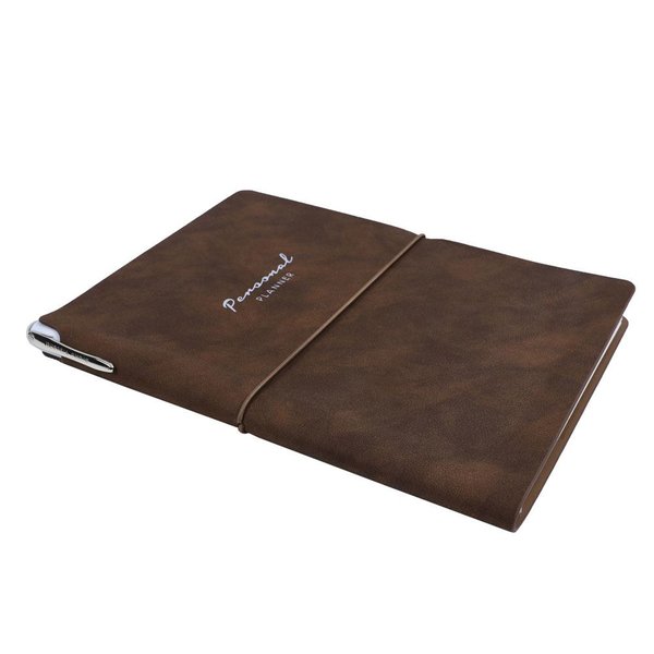 Victoria's Journals 1820 Kuka Defter A5 Çizgili Kahverengi | D&R