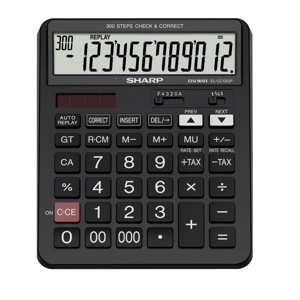 Sharp Masaüstü Hesap Makinesi 12 Hane EL-CC12GP | D&R