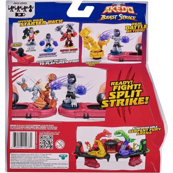 Akedo Delüks Paket Seri 5 Dragon Fang Nightblade Dandr