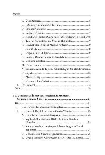 Uluslararası İnşaat Sözleşmeleri ve Uyuşmazlık Çözüm Yolları (Elliott ...